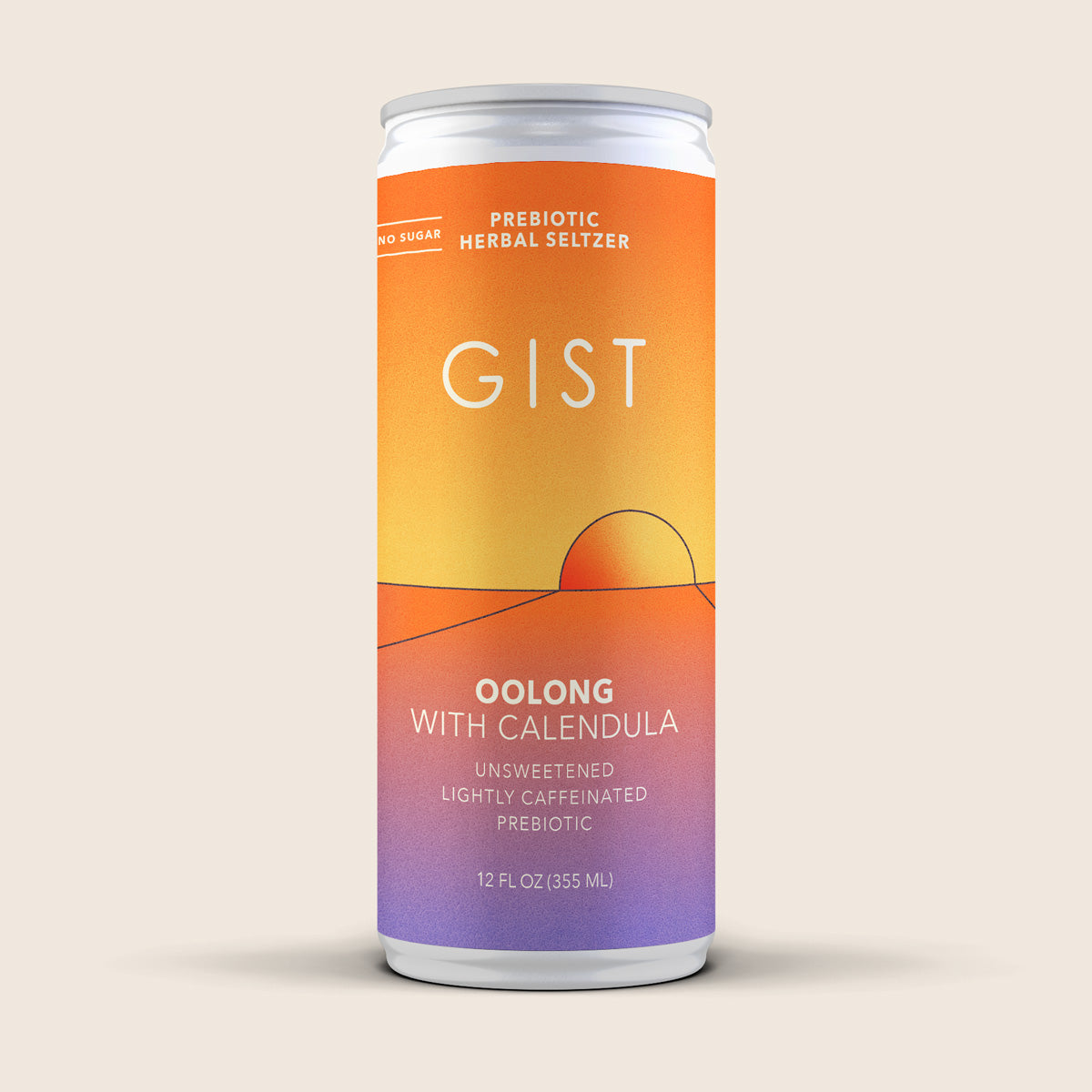 Gist | Prebiotic herbal soda | Sparkling enhanced for health + clarity